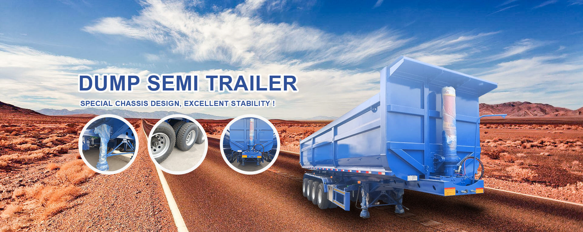 Dump Semi Trailer, Low bed& Flatbed Semi Trailer, Tanker Semi Trailer ...